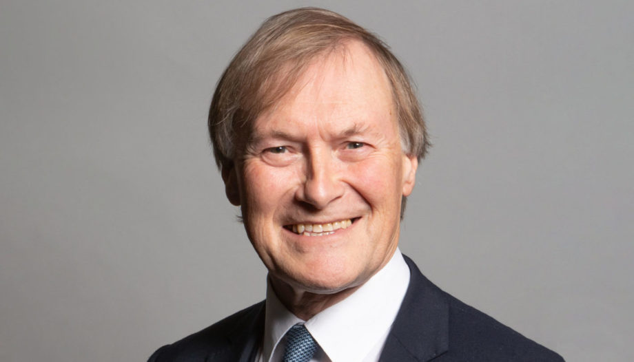 Sir David Amess, when the noise of politics stops.